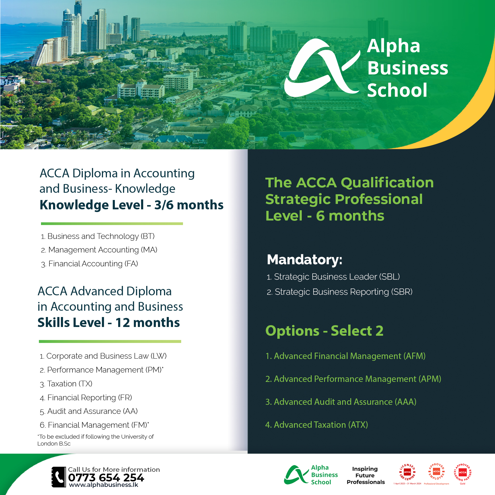 ACCA Tuition Provider in Sri Lanka | Online Live Sessions