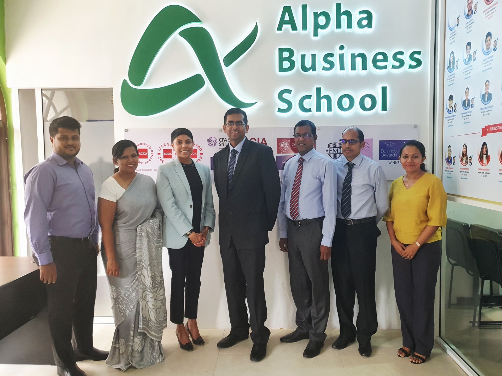 Alpha Business School Engages with CFA Society Sri Lanka
